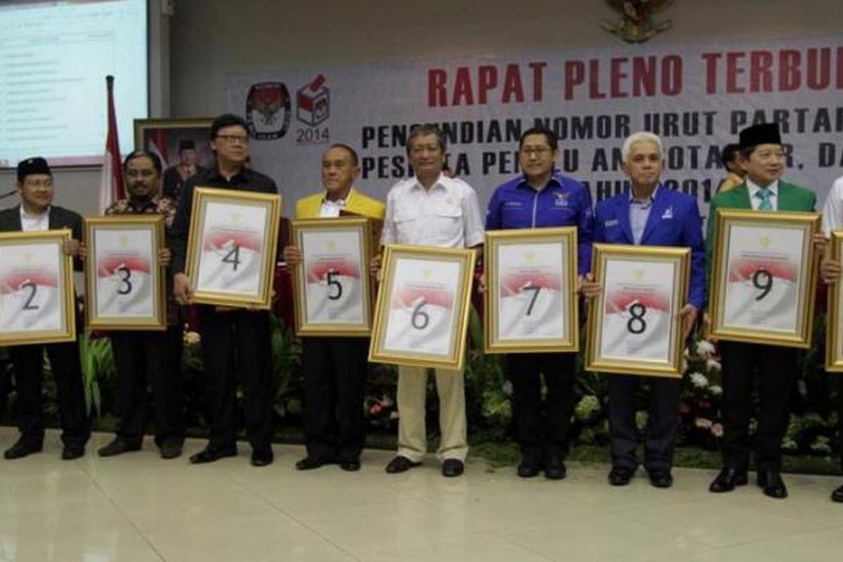 Ketika Pengundian Nomor Urut Parpol Terancam Lenyap Pada 2024