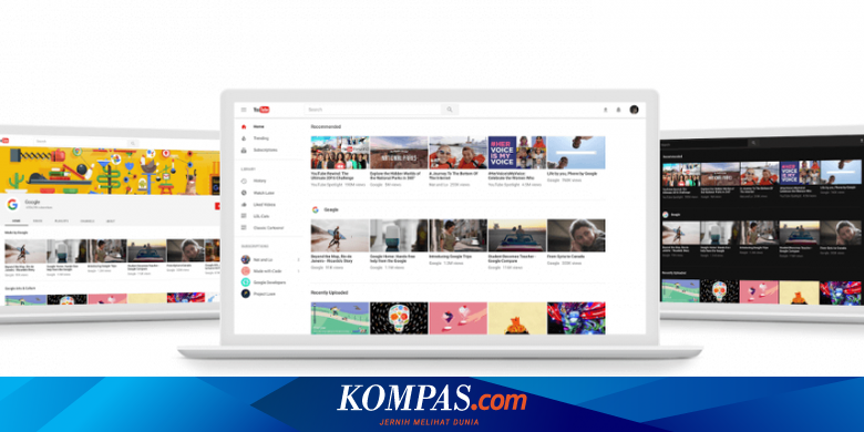 YouTube Perbarui Tampilan Desktop dan Mobile, Apa yang Berubah?