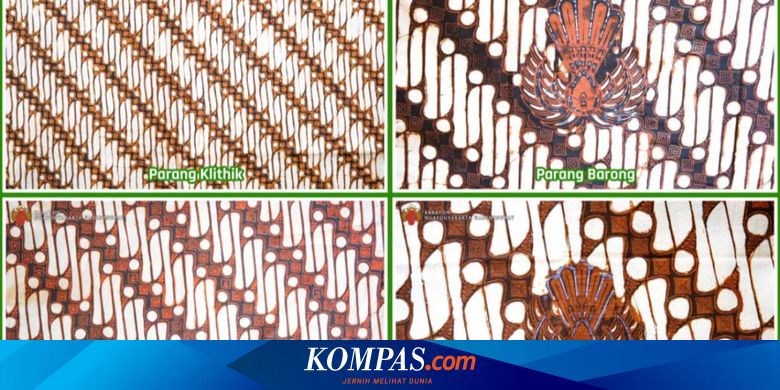 Mengulik Parang, Motif Batik yang Tak Boleh Dipakai Tamu Undangan di Pernikahan Kaesang-Erina ...