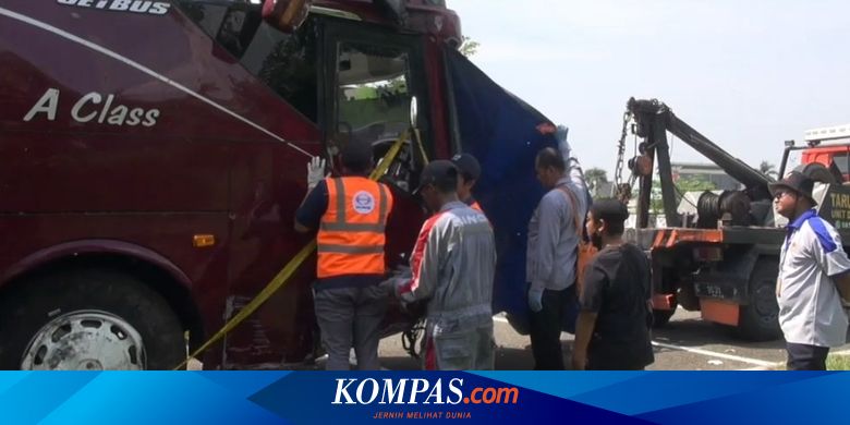 Sopir dan Kernet Bus Masuk Sungai di Guci Tegal Lalai, Polisi: Mereka Berdua Tak Ada di Ruang Kemudi