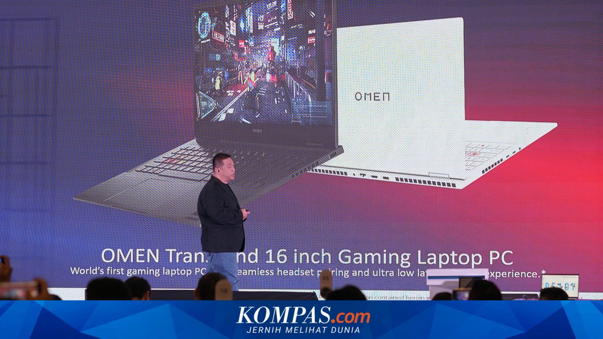 HP Omen Transcend 16 Rilis di Indonesia, Laptop Gaming Layar Mini LED