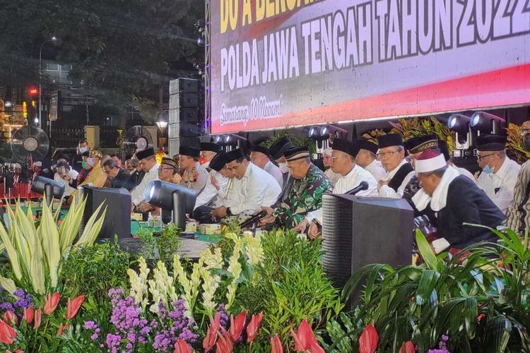 Polda Jateng Gandeng Tokoh Lintas Agama dalam Doa Bersama untuk Negeri