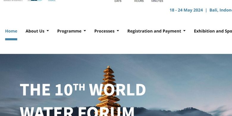 Mengenal World Water Forum: Profil, Sejarah, dan Urgensinya