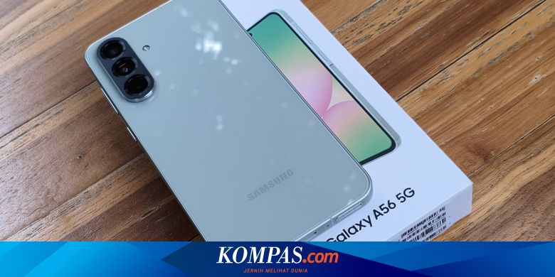 Kesan Pertama Pegang Samsung Galaxy A56, Tipis dan Ringan