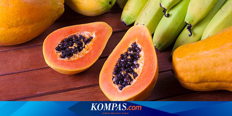 Cara Potong Pepaya dengan Mudah, Sajikan untuk Camilan