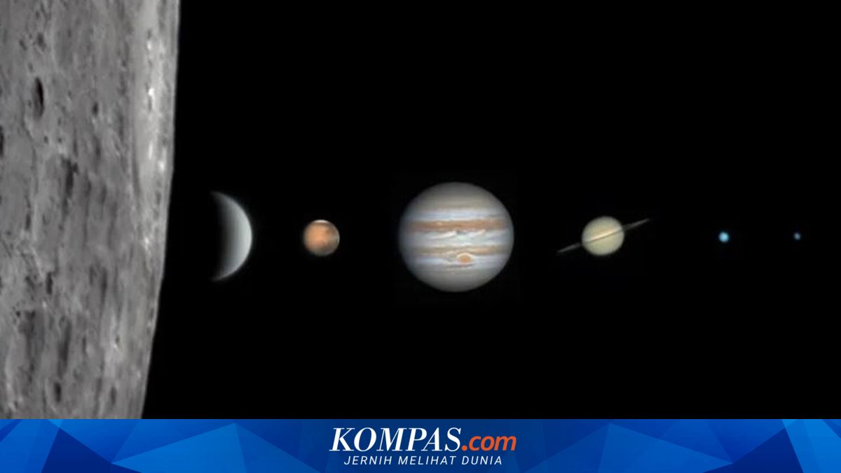 Jangan Ketinggalan, 7 Planet Akan Berjejer di Langit Minggu Ini