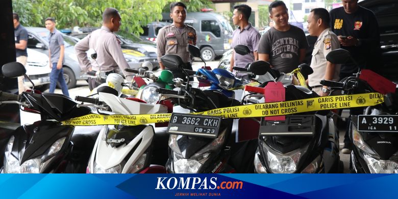 Dua Pelaku Spesialis Curanmor Ditangkap, Salah Satunya Ditembak di Bagian Kaki