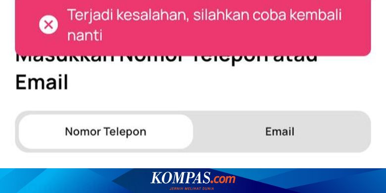Berita Harian Pengguna Tidak Bisa Login Terbaru Hari Ini - Kompas.com