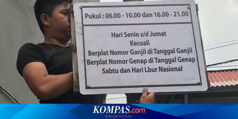 Catat, Ada Perubahan Jadwal Ganjil Genap Jakarta Pekan Ini