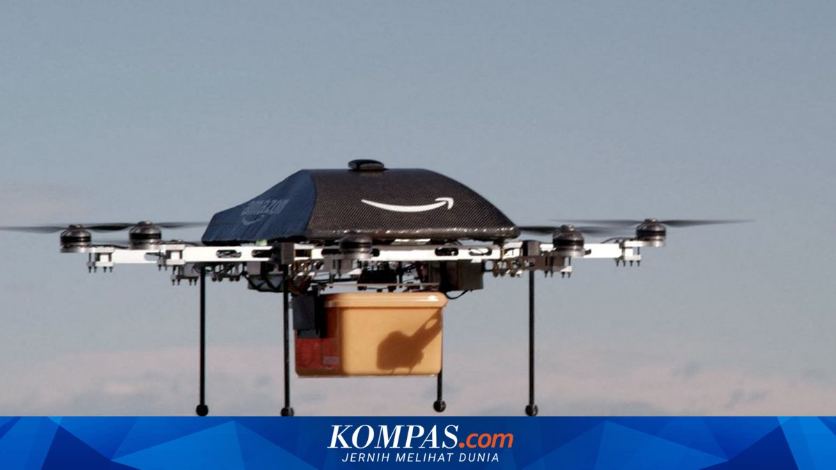 Drone Pengantar Paket Amazon Tabrak Apartemen, Jatuh dan Terbakar