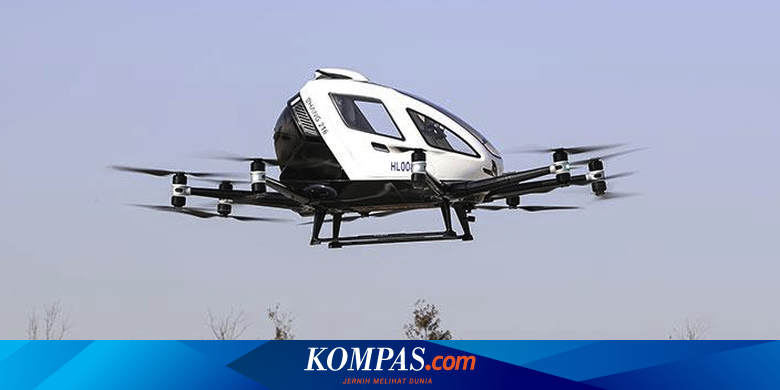 Dalam Waktu Dekat Mobil Terbang EHang 216 Hadir di Indonesia