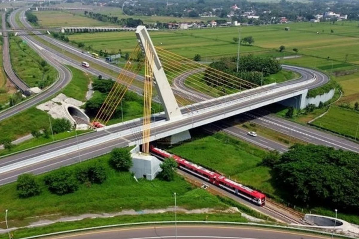 Jembatan Ikonik di Tol Solo-Ngawi Berstruktur "Cable Stayed", Bagaimana ...
