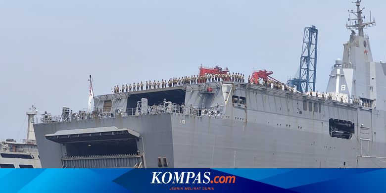 Kapal HMAS Adelaide dan HMAS Stuart Milik Australia Tiba di Jakarta, Latihan Gabungan Keris ...