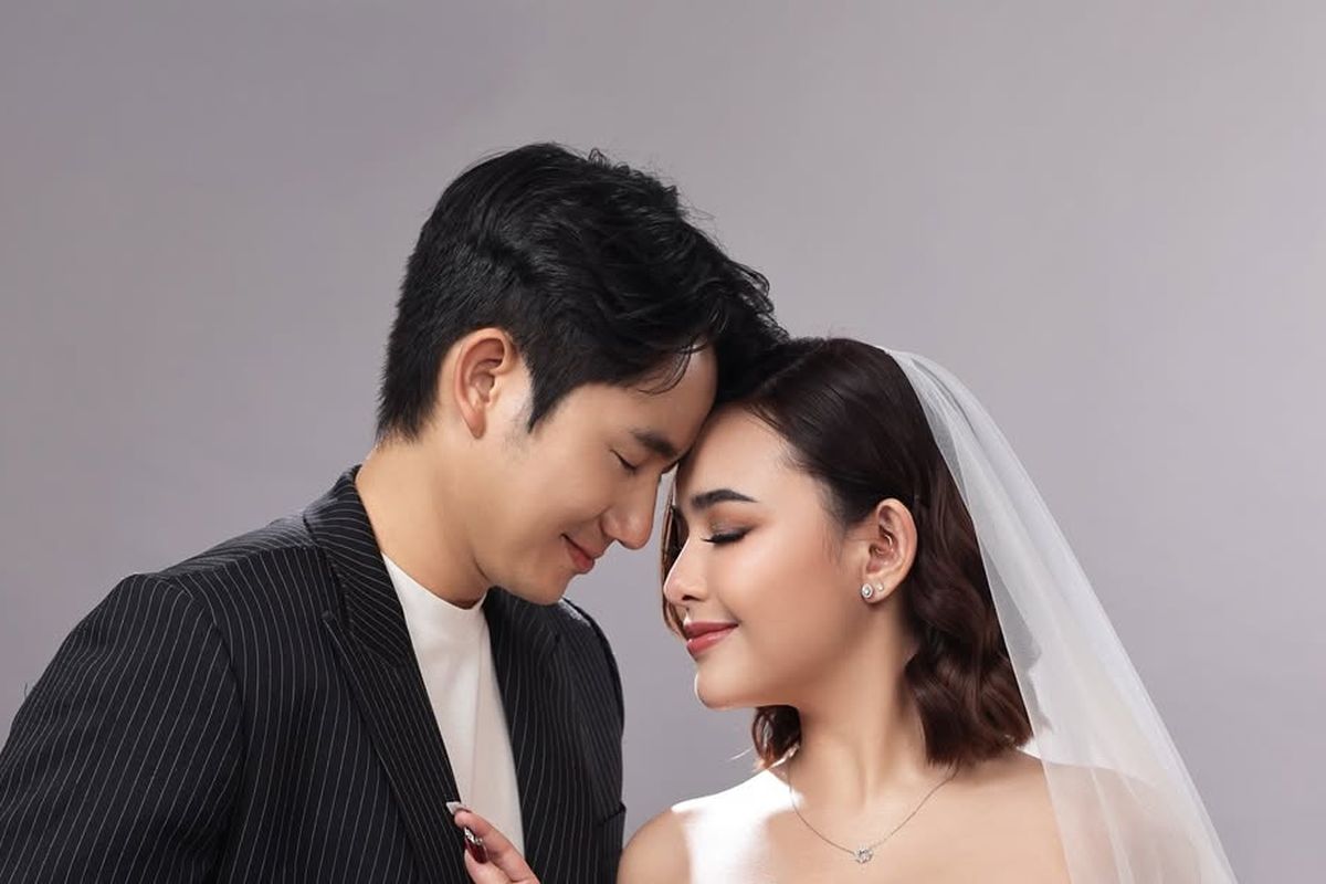 Momen Haru Pemberkatan Pernikahan Amanda Manopo dan Kenny Austin, Diakhiri Janji Setia di Depan ...