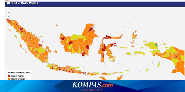 Berita Harian Daftar-zona-merah-di-Indonesia Terbaru Hari Ini - Kompas.com