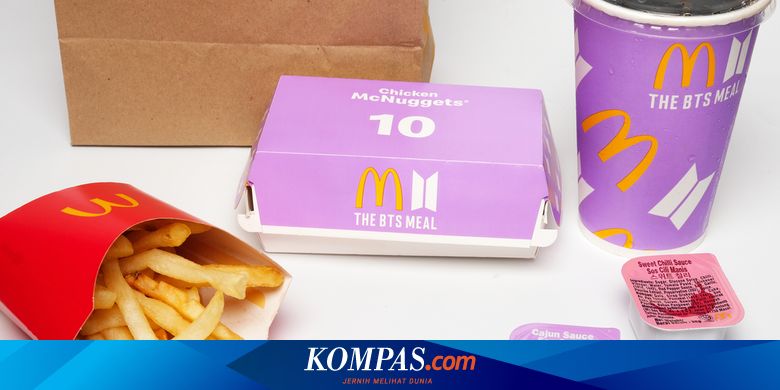 Kolaborasi dengan BTS Lewat BTS Meal, McDonalds Untung Miliaran Rupiah
