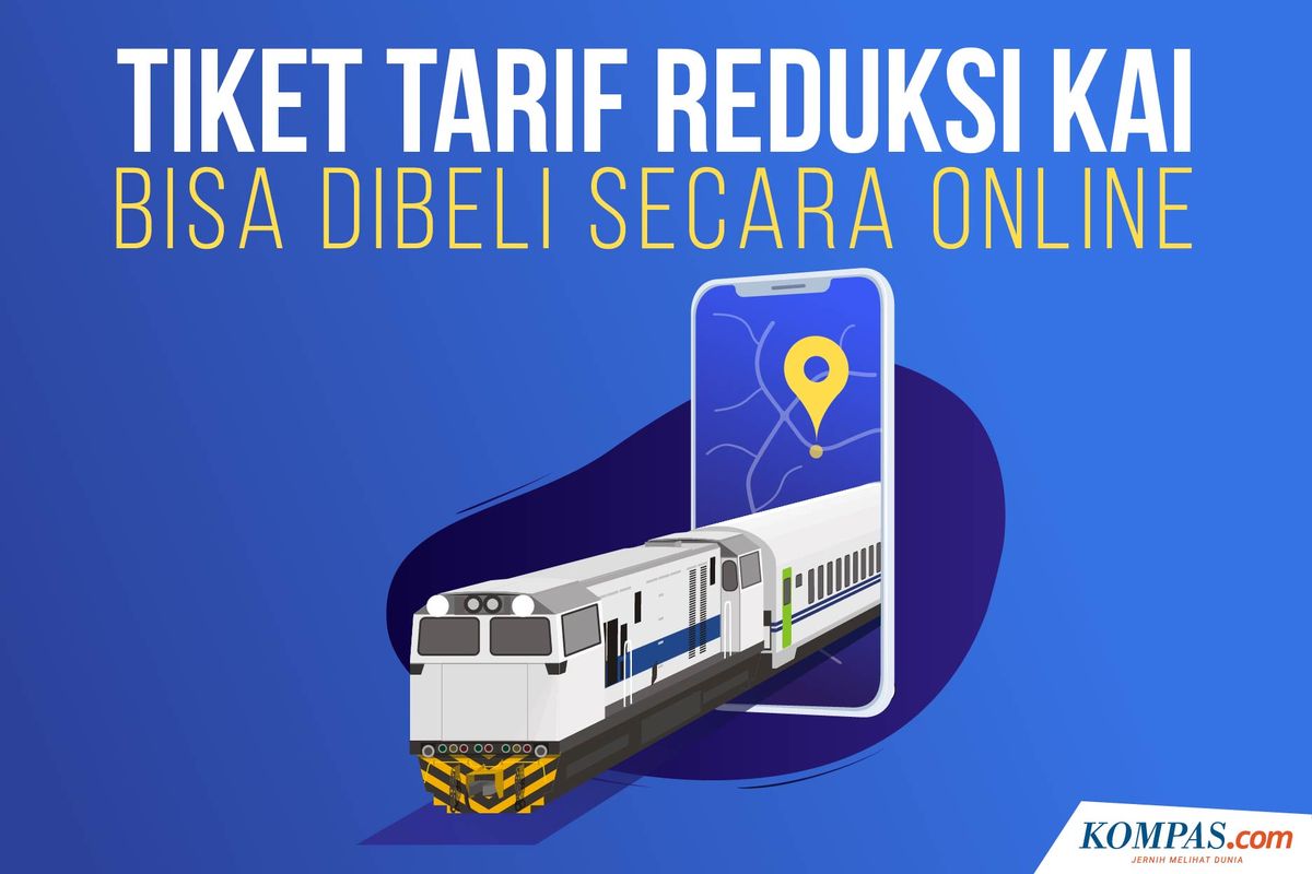 INFOGRAFIK: Tiket Tarif Reduksi KAI, Cara Pembelian dan Persyaratannya