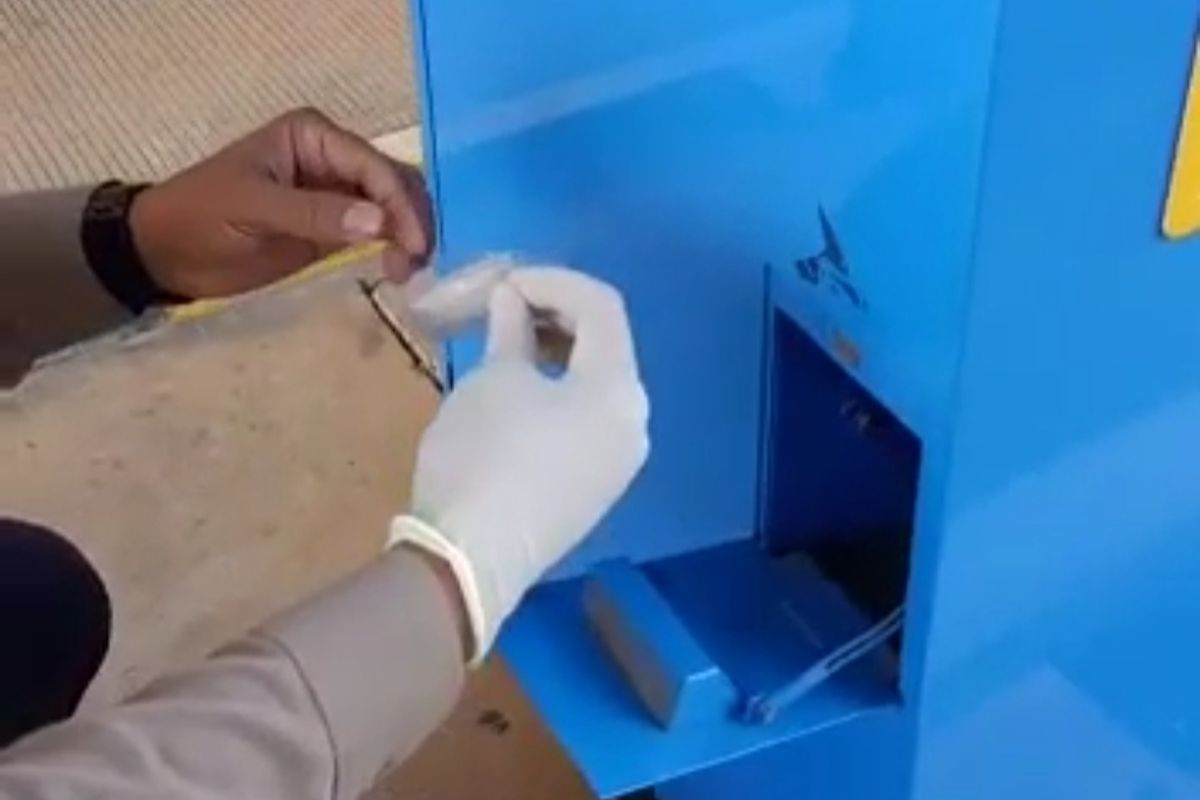 Serbuk Diduga Sabu Ditemukan Tergeletak di Pembuangan Karcis Gerbang ...