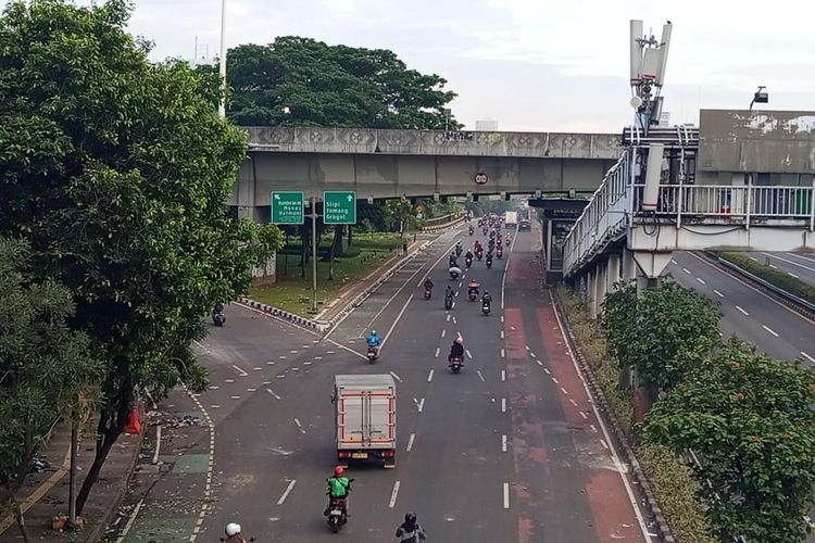 Foto : Link CCTV untuk Pantau Kondisi Tol Dalam Kota dan Depan DPR Hari Ini