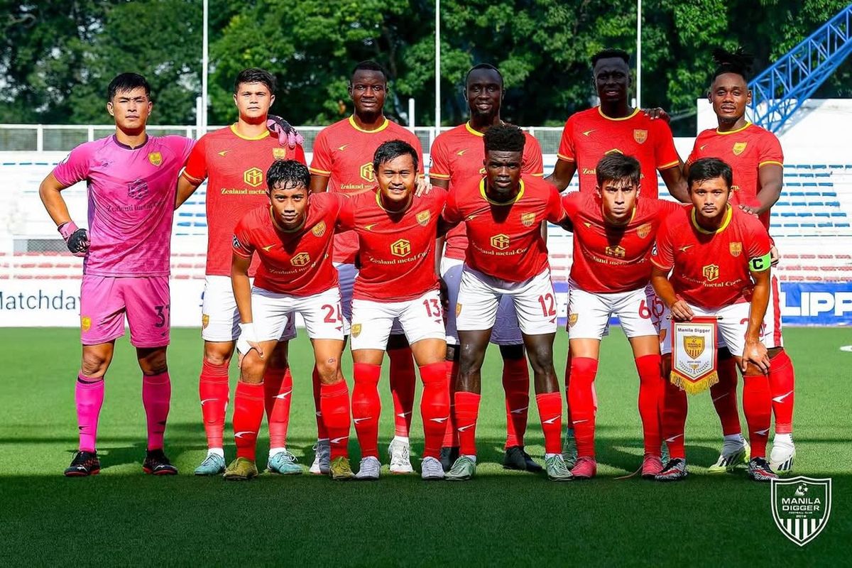 Mengintip Kekuatan Manila Digger, Lawan Persib di Play off ACL 2