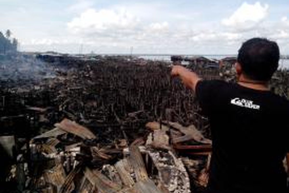 Pasar Jamaker Terbakar, 3.000 Orang Kehilangan Tempat Tinggal