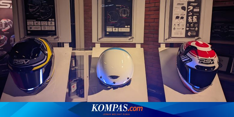 Produsen Helm Asal Bandung Rilis 2 Helm Model Baru