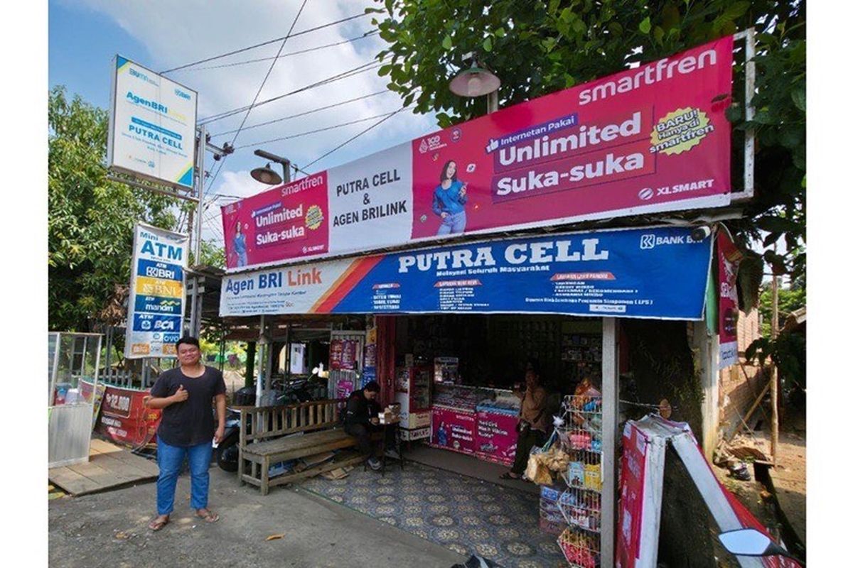 Punya Banyak Gerai AgenBRILink, Pemuda Asal Lahat Ini Sukses Jadi Penggerak Ekonomi Desa