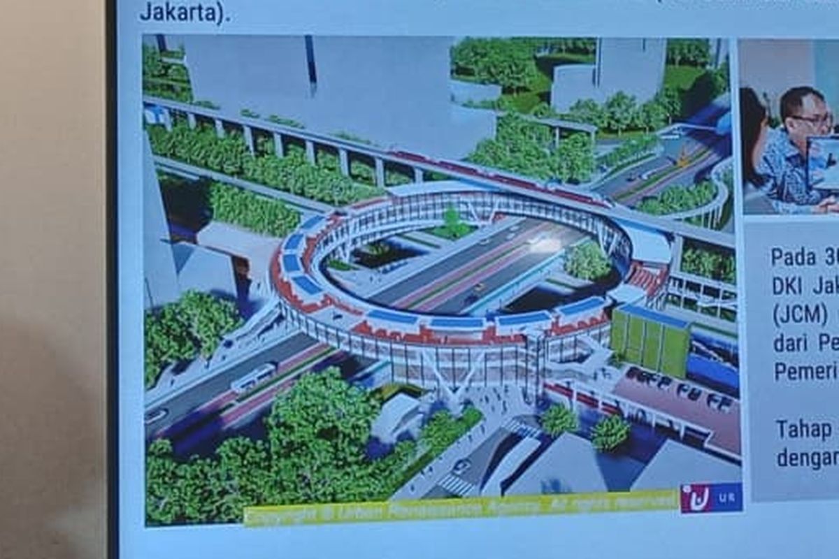 Jembatan "Cincin Donat" Bakal Dibangun di Dukuh Atas, Hubungkan MRT-LRT-KRL