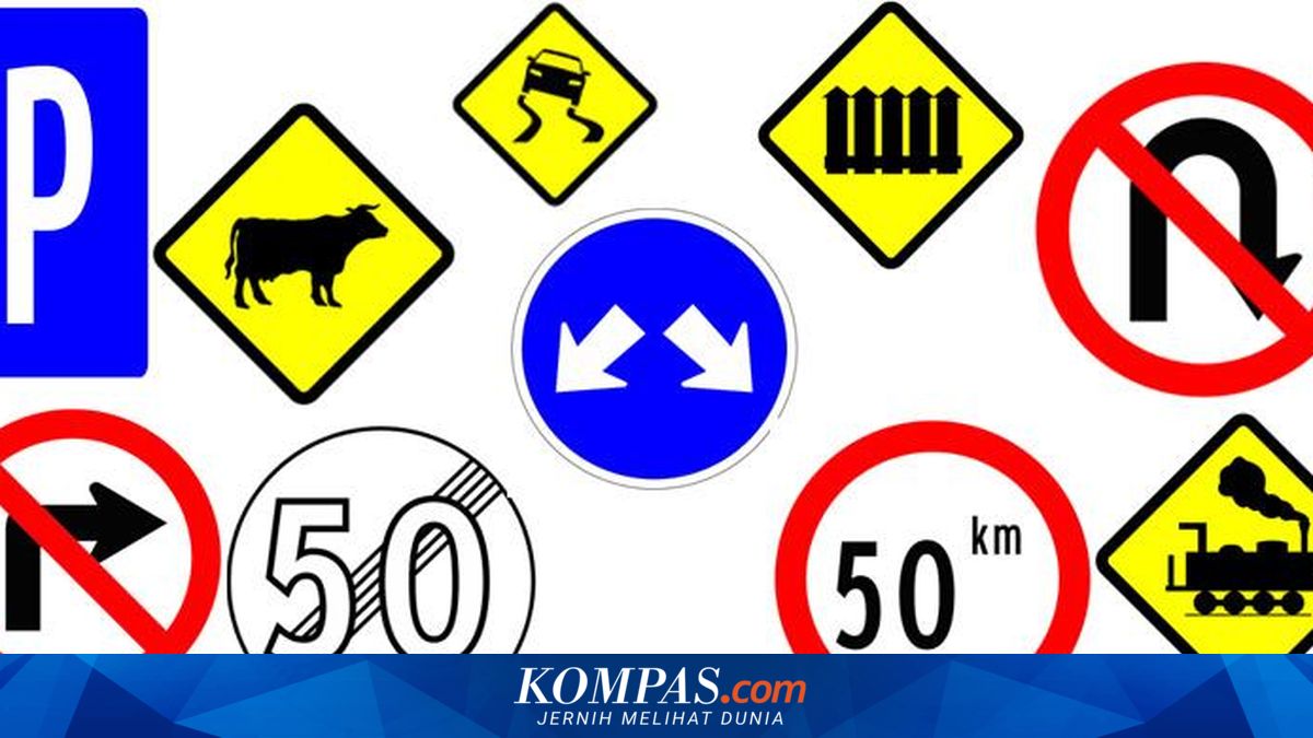 Ini Jawaban 10 Pertanyaan tentang Rambu Lalu Lintas