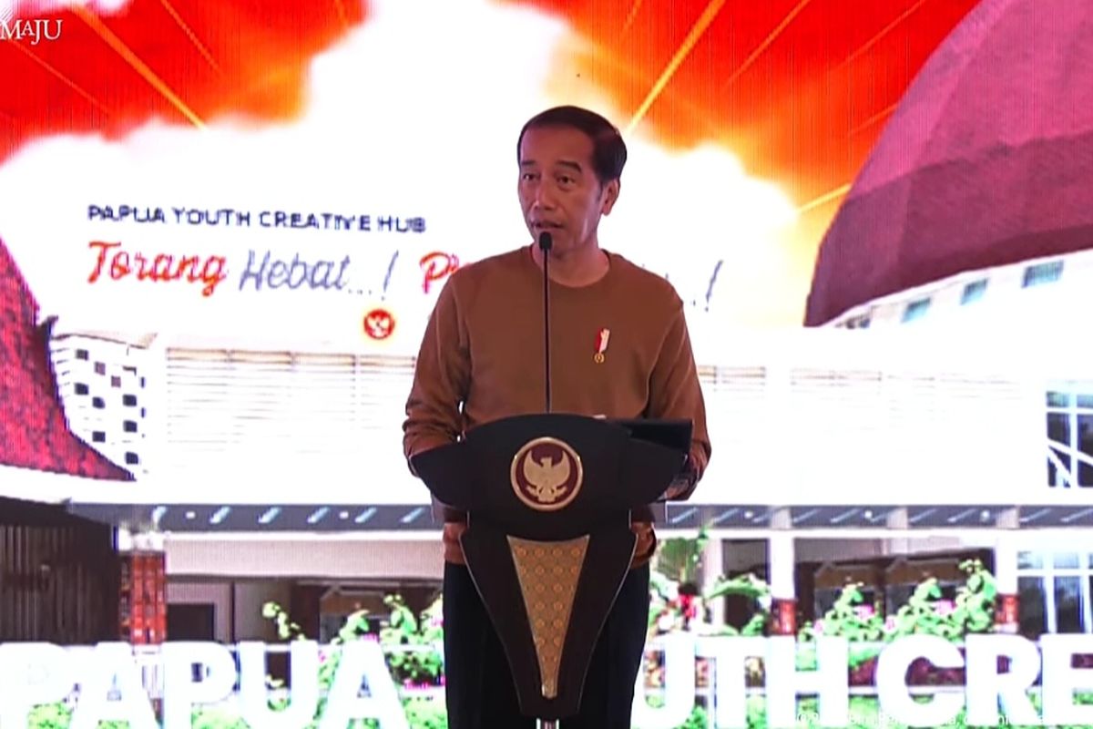 Resmikan Papua Youth Creative Hub, Jokowi: Semua Miliki Kesempatan yang ...