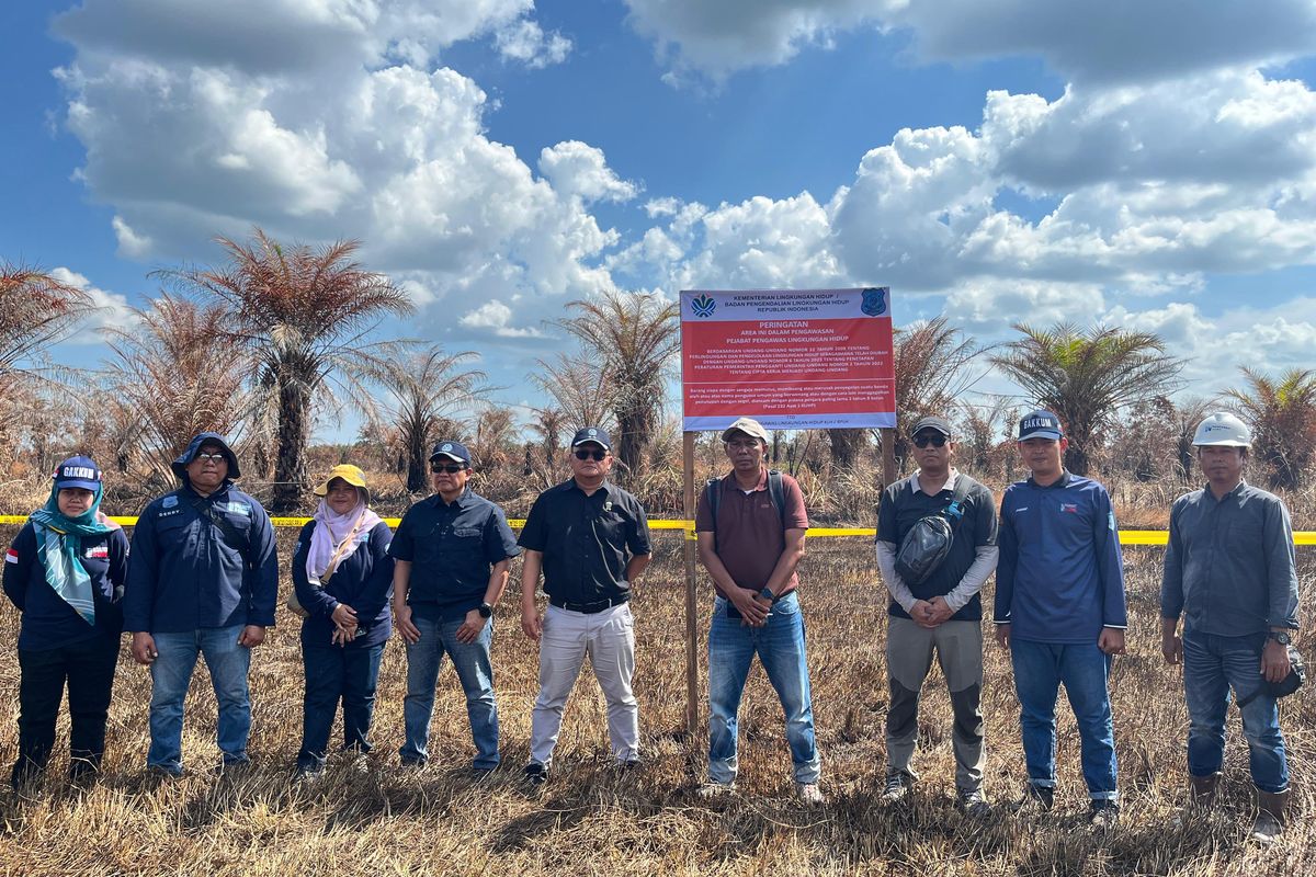 Perusahaan Sawit Disegel karena Picu Karhutla 1.514 Ha di Kalsel