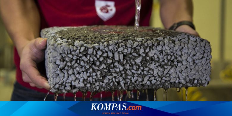 Serat Karbon Bikin Beton Berpori Lebih Kuat dan Tahan Lama
