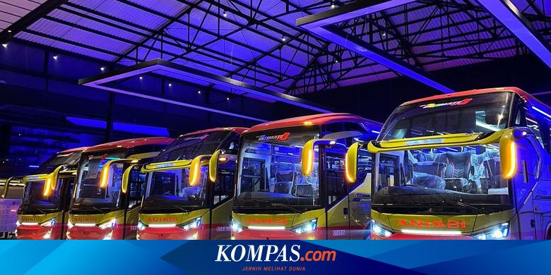 PO Arimbi Rilis 5 Unit Bus Baru Pakai Bodi Legacy SR3 Ultimate