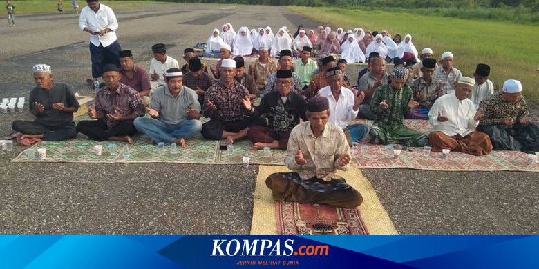 Alami Kekeringan Parah, Warga Aceh Utara Gelar Shalat Minta Hujan