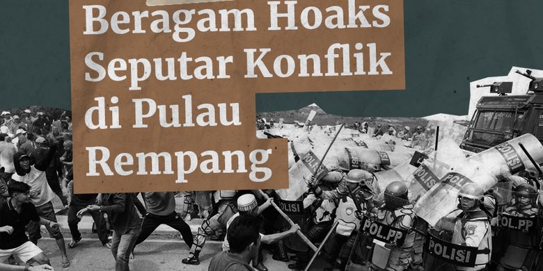 INFOGRAFIK: Beragam Hoaks Seputar Konflik Pulau Rempang