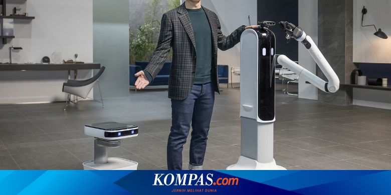 Samsung Kenalkan Robot Asisten Rumah Tangga Bot Handy