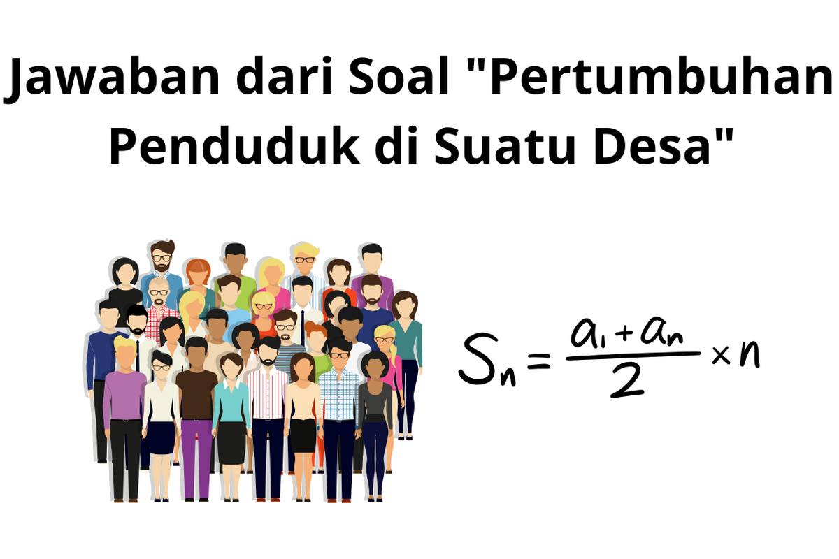 Jawaban dari Soal "Pertumbuhan Penduduk di Suatu Desa"