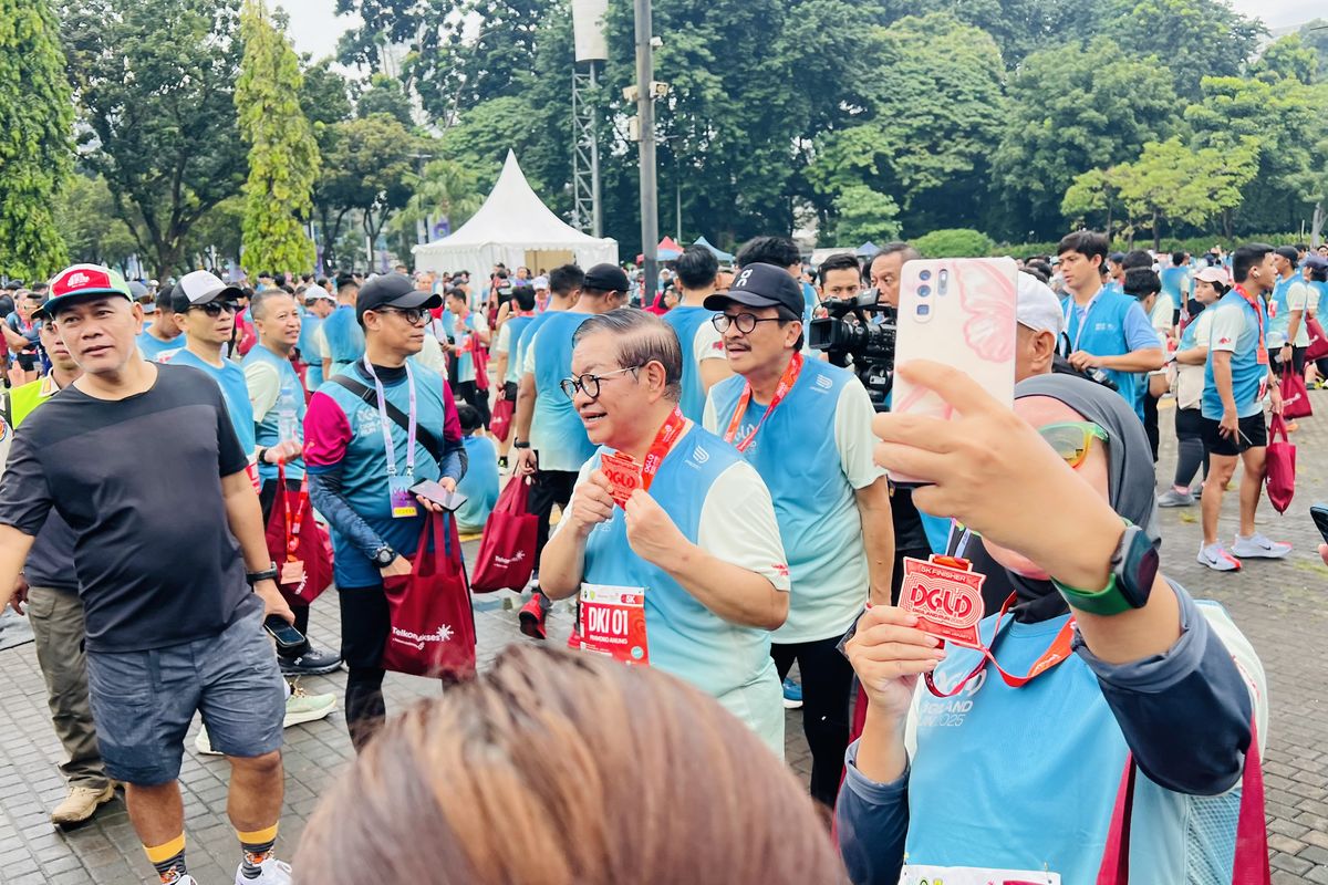 Ikut Digiland Run 2025, Pramono: Menggembirakan, Berlari 5K Waktunya di ...