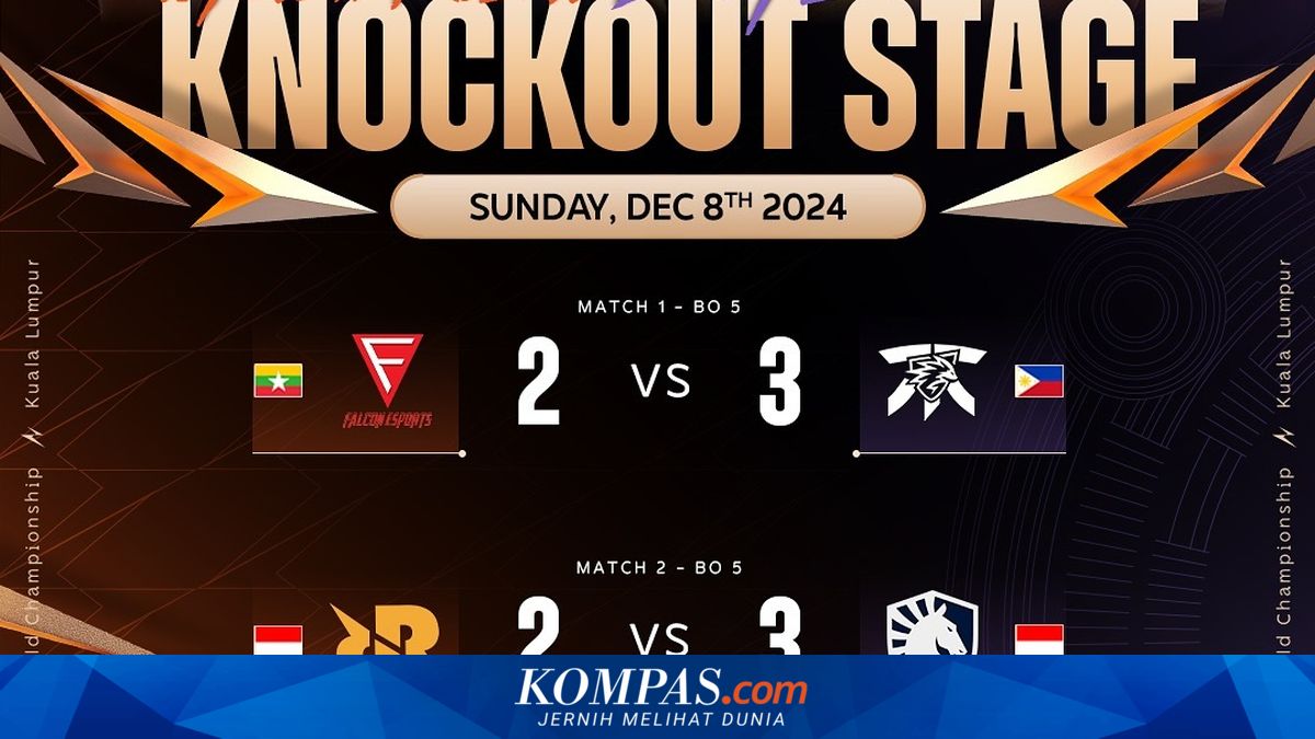 Hasil Babak Knockout Stage M6 Mobile Legends, RRQ Hoshi Turun ke Lower ...