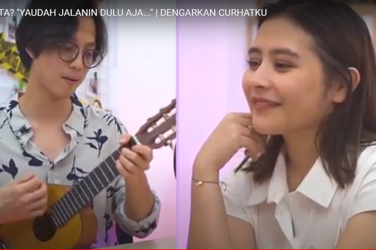 Foto Prilly Latuconsina Sebut Dikta Ditaksir Banyak Wanita