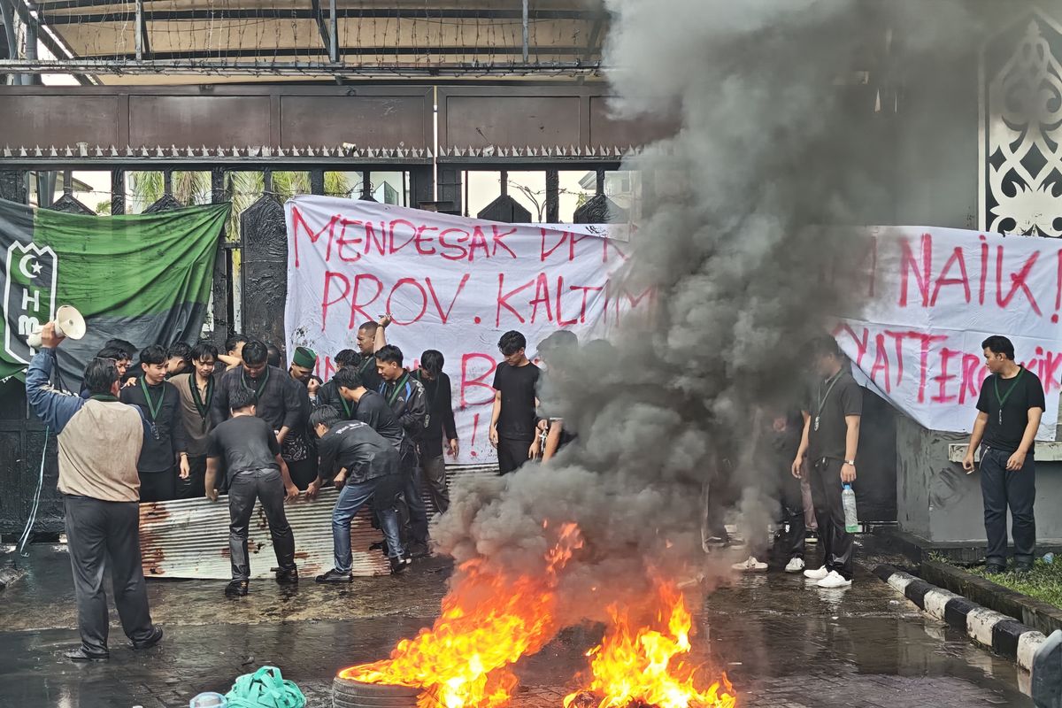 Rupiah Anjlok dan Pertamax Naik, Mahasiswa HMI Samarinda Kecewa Anggota ...