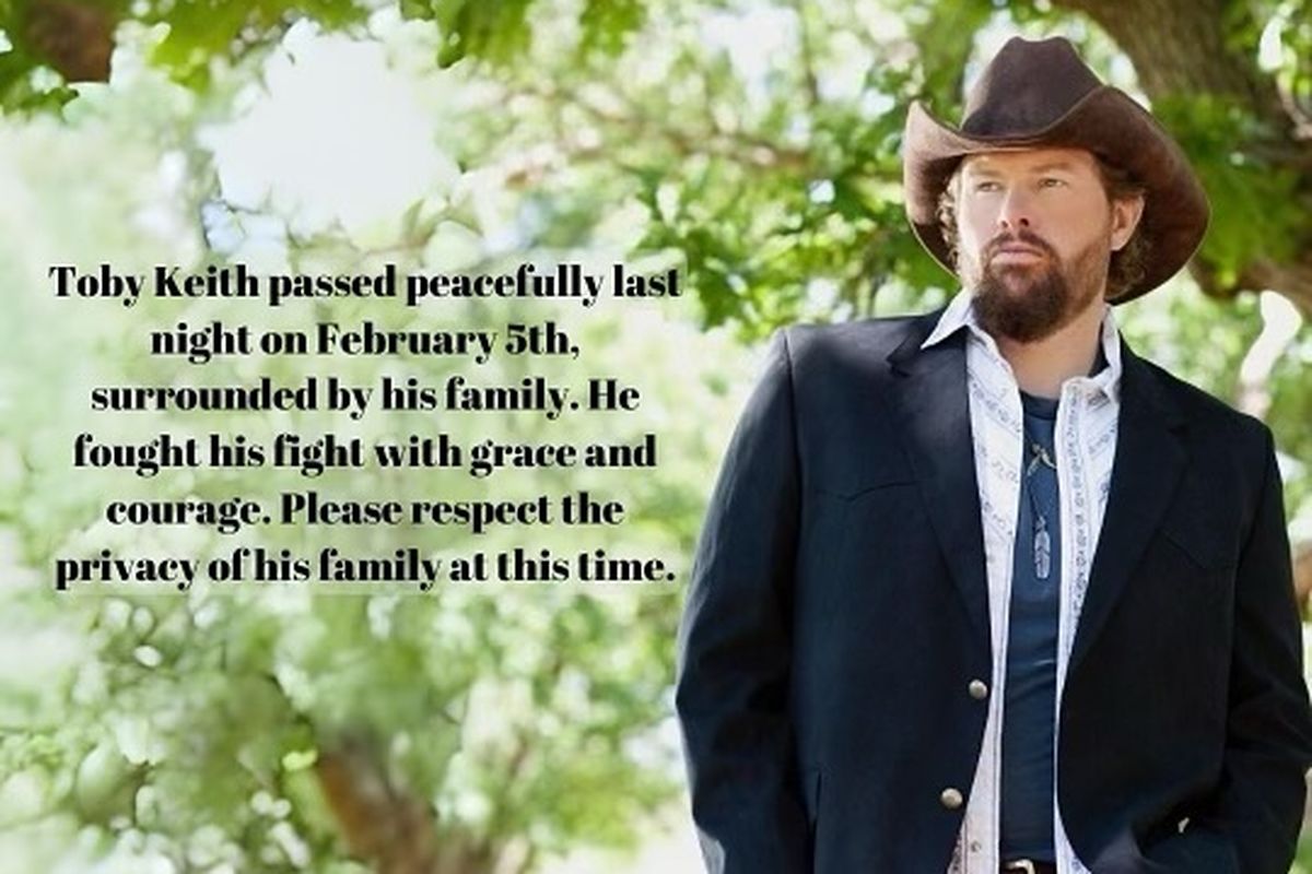 Mengenang Legenda Musik Country, Toby Keith yang Meninggal Dunia karena ...