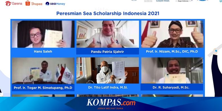 Sea Hadirkan Beasiswa Penuh Kuliah di UI, ITB, IPB, UGM, Binus dan IT Del