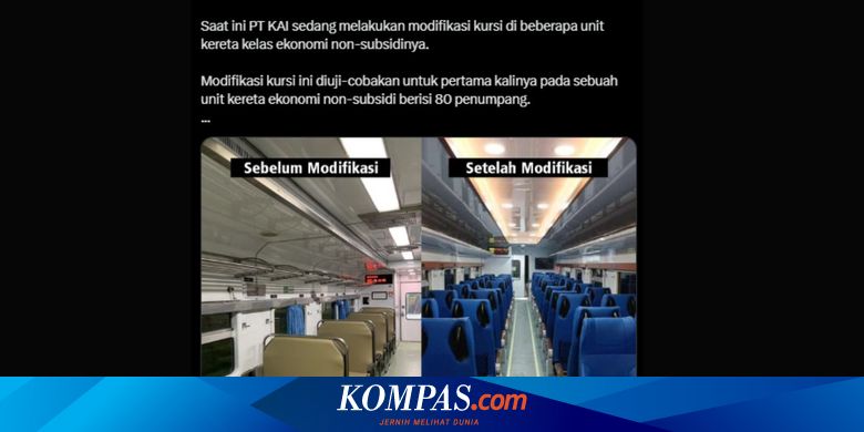 Berita Harian Kursi-kereta-api-kelas-ekonomi Terbaru Hari Ini - Kompas.com