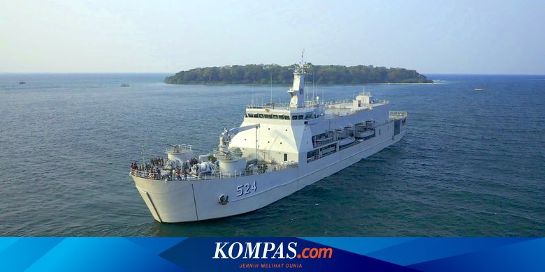 Spesifikasi KRI Teluk Calang-524 TNI AL, Mampu Angkut 10 Tank Leopard ...
