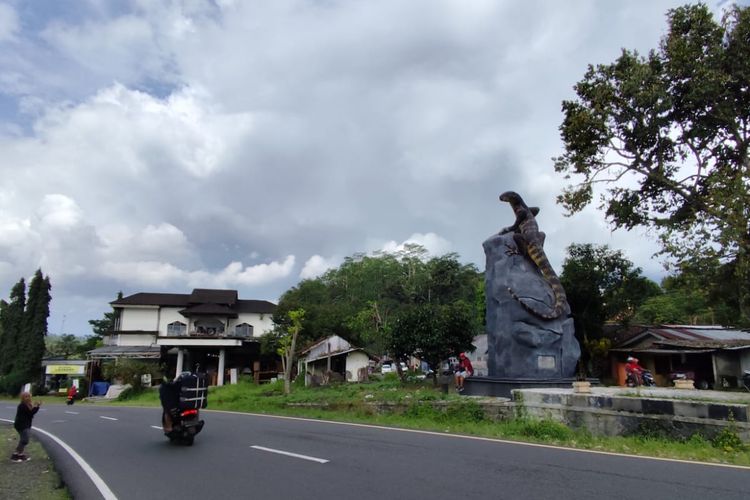 Nilai Seni dan Filosofi di Balik Patung Biawak Wonosobo