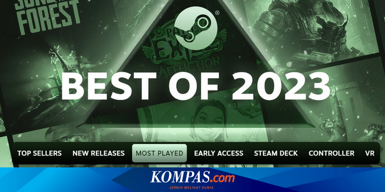 Steam Ungkap Daftar Game Paling Laris Sepanjang 2023