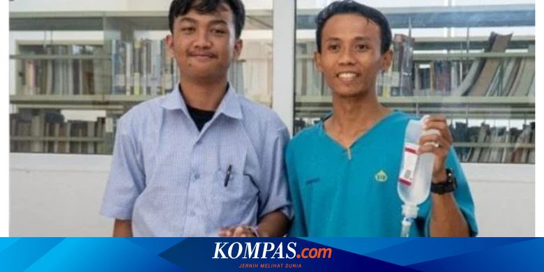 Kisah Razzaq Kena DBD, Tetap Pakai Infus Saat Tes UTBK di Unesa