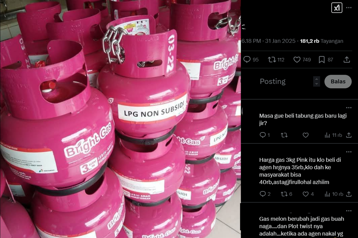 Beredar Foto dan Narasi Kini Tersedia Bright Gas 3 Kg, Ini Penjelasan Pertamina