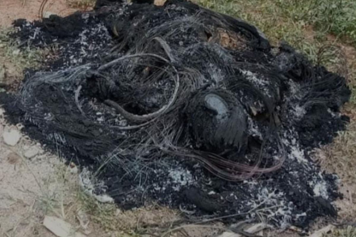 Warga Muara Enim Temukan Mayat Terbakar di TPU